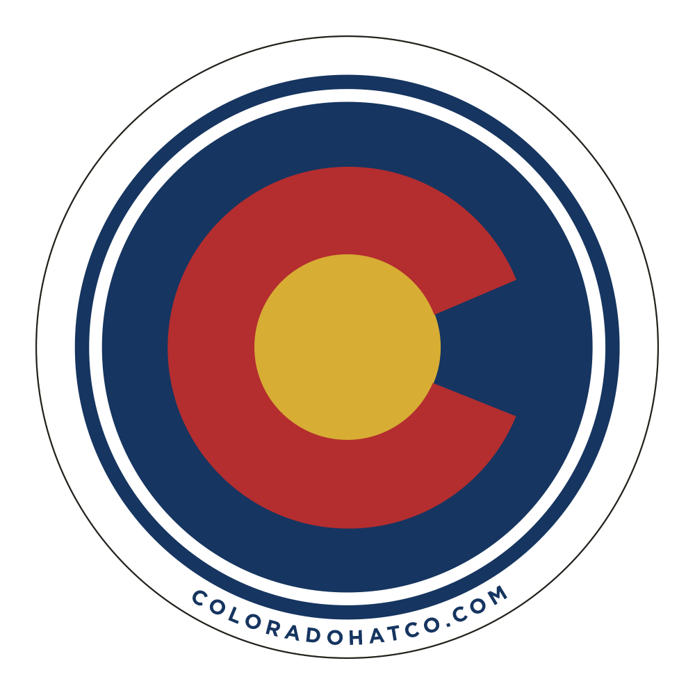 Colorado Logo Color Sticker – Colorado Hat Company